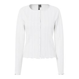 Pieces Strickjacke in Cloud Dancer | Gr.: XXL