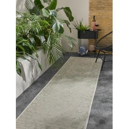 benuta Nest In- & Outdoor-L&auml;ufer Bronco Mint 80x250 cm - Teppich f&uuml;r Balkon, Terrasse & Garten