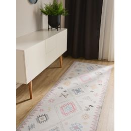 benuta Basic L&auml;ufer f&uuml;r Flur George Multicolor 80x240 cm
