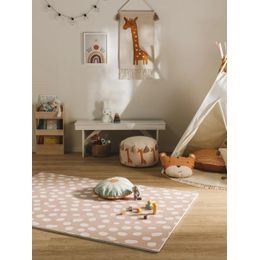 Lytte Spielmatte Savannah Rosa 120x180 cm - Hochwertige Krabbelmatte, Puzzlematte aus EVA-Schaumstoff