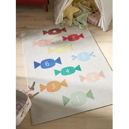 Lytte Kinderteppich Pepe Multicolor 120x170 cm - Teppich f&uuml;r Kinderzimmer