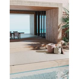 benuta Finest In- & Outdoor-Teppich Gracia Grau 160x230 cm - Teppich f&uuml;r Balkon, Terrasse & Garten