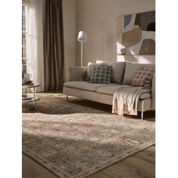 benuta Nest Kurzflor Teppich Lorenzo Beige 200x300 cm - Moderner Kurzflor-Teppich f&uuml;r Wohnzimmer