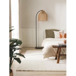 benuta Nest Kurzflor Teppich Tacoma Cream 80x150 cm - Moderner Kurzflor-Teppich f&uuml;r Wohnzimmer