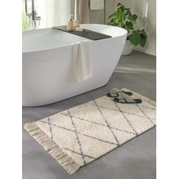 benuta Nest - Badteppich f&uuml;r Badezimmer - Badematte Naomi Cream 50x80 cm