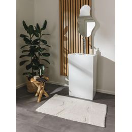 benuta Nest - Badteppich f&uuml;r Badezimmer - Badematte Nehir Wei&szlig; 70x120 cm
