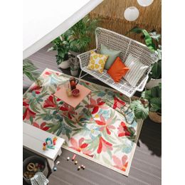 benuta Nest In- & Outdoor-Teppich Noelia Multicolor 140x200 cm - Teppich f&uuml;r Balkon, Terrasse & Garten