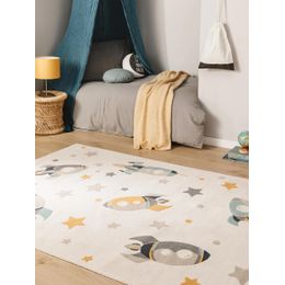 Lytte Kinderteppich Apollo Cream 160x230 cm - Kinderteppich mit Sternen