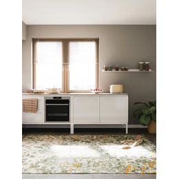 benuta Nest Kurzflor Teppich Casa Multicolor 120x170 cm - Bunter Teppich f&uuml;r Wohnzimmer