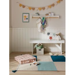 Lytte Kinderteppich Anton Multicolor/Blau 90x130 cm - Teppich f&uuml;r Kinderzimmer