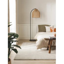 benuta Nest Kurzflor Teppich Tacoma Hellgrau 120x170 cm - Moderner Kurzflor-Teppich f&uuml;r Wohnzimmer