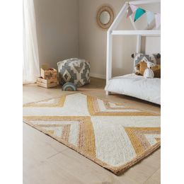 Lytte Kinderteppich Frieda Gelb 80x120 cm - Teppich f&uuml;r Kinderzimmer