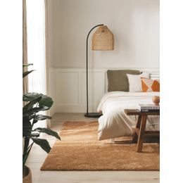 benuta Nest Kurzflor Teppich Tacoma Braun 120x170 cm - Moderner Kurzflor-Teppich f&uuml;r Wohnzimmer