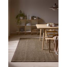 benuta Pure Sisal Teppich Greta Grau 80x150 cm - Naturfaserteppich aus Sisal
