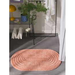 benuta Pop - Badteppich f&uuml;r Badezimmer - Badematte Nia Orange 50x80 cm