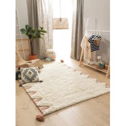 Lytte Wollteppich Floki Ivory 120x170 cm - Naturfaserteppich aus Wolle
