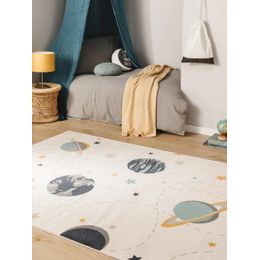 Lytte Kinderteppich Apollo Cream 140x200 cm - Kinderteppich mit Sternen