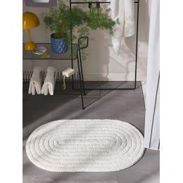 benuta Pop - Badteppich f&uuml;r Badezimmer - Badematte Nia Cream 50x80 cm