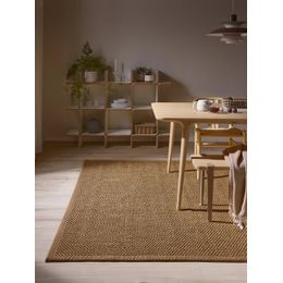 benuta Pure Sisal Teppich Greta Cream 80x150 cm - Naturfaserteppich aus Sisal