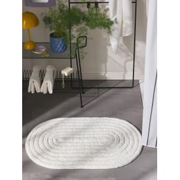benuta Pop - Badteppich f&uuml;r Badezimmer - Badematte Nia Cream 50x80 cm