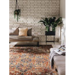 benuta Nest In- & Outdoor-Teppich Artis Multicolor 200x285 cm - Teppich f&uuml;r Balkon, Terrasse & Garten