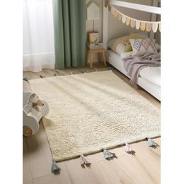 Lytte Waschbarer Kinderteppich Malu Cream 120x170 cm - Waschbarer Teppich f&uuml;r Kinderzimmer
