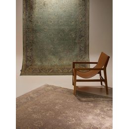 benuta Finest Kurzflor Teppich Medea Beige/Braun 350x460 cm - Moderner Kurzflor-Teppich f&uuml;r Wohnzimmer