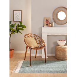 benuta Pure Wollteppich L&auml;ufer f&uuml;r Flur Kim Mint 70x200 cm - Naturfaserteppich aus Wolle