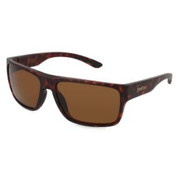 Smith SOUNDTRACK | Unisex-Sonnenbrille | Fassung: Vollrand, Quadratisch, Kunststoff, Braun Havanna | Glasfarbe: Braun