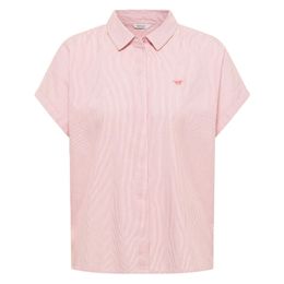 Mustang Kurzarmbluse Style Elsa rose stripes Damen 42