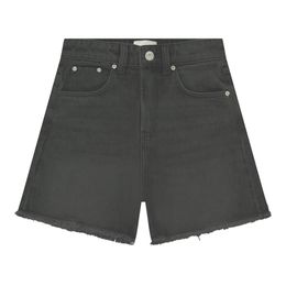Jeansshorts Cars Jeans "Shorts SARRAH", Jungen, Gr. 16 (176), N-Gr, schwarz used, Denim/Jeans, Obermaterial: 100% Baumwolle, unifarben, kurz, Jeans Jeansshorts