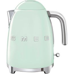 Smeg Wasserkocher "KLF03PGEU", gr&uuml;n (pastellgr&uuml;n), B:22,3cm H:24,8cm T:17,1cm, Wasserkocher, Wasserkocher