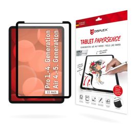 Displex Displayschutzfolie "Tablet PaperSense", transparent, B:26,5cm H:1,2cm T:40,5mm, Displayfolien, Schreiben wie auf Papier, Displayschutzfolie