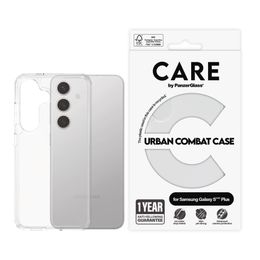 CARE BY PANZERGLASS Handyh&uuml;lle "Urban Combat Case f&uuml;r Samsung Galaxy S25 Plus", transparent, B:11cm H:2,5cm T:20cm, H&uuml;llen, Backcover, Schutzh&uuml;lle, Handyschutzh&uuml;lle, Case, Schutzcase, sto&szlig;fest, Handyh&uuml;lle