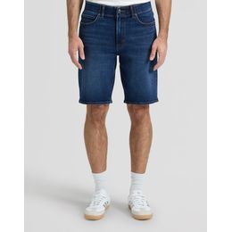 Jeansshorts Lee "XM 5 POCKET", Herren, Gr. 38, N-Gr, cyrax, Denim/Jeans, Obermaterial: 71% Baumwolle, 28% Polyester, 1% Elasthan, regular fit knielang, Jeans Jeansshorts, Sommerhose Extreme Motion Denim