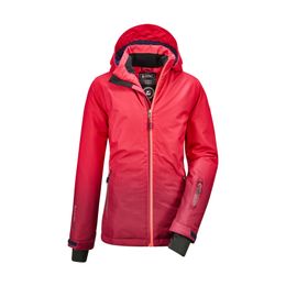 Outdoorjacke Killtec "Lynge GRLS JCKT E", M&auml;dchen, Gr. 116, pink, Obermaterial: 100% Polyester;Futter: 100% Polyester;F&uuml;llung: 100% Polyester, Jacken Outdoorjacke, M&auml;dchenjacke, wasserdicht/winddicht, 10.000 mm Wassers&auml;ule
