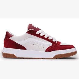 Sneaker Vans "Hylane", Herren, Gr. 38, brd, color theory bordeaux, Leder, Synthetik, Schuhe Sneaker, unisex