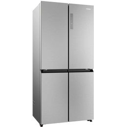 Haier Multi Door "HCR3818DNMM", Energieeffizienz: D, edelstahl, B:83,3cm H:181,5cm T:65cm, K&uuml;hlschr&auml;nke, Total No Frost: Nie wieder abtauen, Multi Door