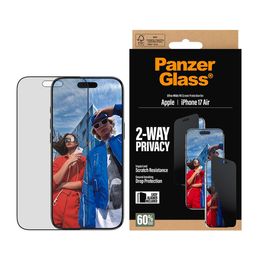 CARE BY PANZERGLASS Displayschutzglas "2-Way Privacy Ultra-Wide Fit Screen Protector", transparent, B:10,8cm H:1cm T:19,5mm, Displayfolien, Displayschutzfolie, Schutzfolie, Bildschirmschutz, kratz- & sto&szlig;fest, Displayschutzglas