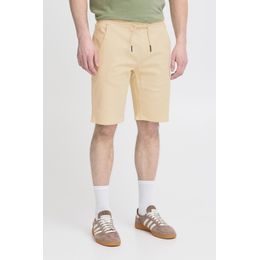Shorts Blend "BHBLIZZARD-Denimshorts-Jogg", Herren, Gr. XXL, N-Gr, beige (bleached sand), Web, Obermaterial: 100% Baumwolle, unifarben, straight fit knielang, Hosen Shorts