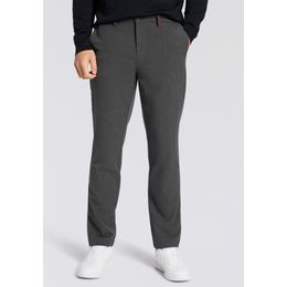 Stoffhose MAC "Traveller", Herren, Gr. 38, L&auml;nge 30, beige (grau stone), Web, Obermaterial: 62% Polyester, 33% Viskose, 5% Elasthan, unifarben, slim fit kn&ouml;chellang, Hosen Stoffhose