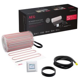 AEG HAUSTECHNIK Fu&szlig;bodenheizung "Turbo Thermo Boden &raquo;TBS TC 200/1.5 Set Plus&laquo;", wei&szlig;, B/L: 30cm x 630cm, Heizmatten, Elektrische Fu&szlig;bodenheizung, Komplettset 1,5 m&sup2;, 200 W/m&sup2;, Fu&szlig;bodenheizung