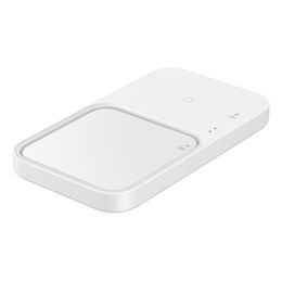 Samsung Induktions-Ladeger&auml;t "Wireless Charger Duo mit Adapter EP-P5400T", wei&szlig;, B:12cm H:8cm T:20cm, Ladeger&auml;te, Induktions-Ladeger&auml;t