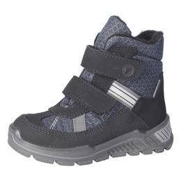 Winterstiefel Ricosta "Gabris WMS: normal", Jungen, Gr. 31, schwarz (schwarz, grau), Lederimitat, Textil, Schuhe Winterstiefel, Snowboots mit Sympatex, Gr&ouml;&szlig;enschablone zum Download