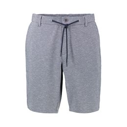 Shorts Lerros "Bequeme Shorts mit Kordelzug in grossen Gr&ouml;&szlig;en", Herren, Gr. 44, blau night, 71% Polyester, 26% Viskose, 3% Elasthan, Hosen Shorts