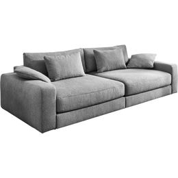 Jockenh&ouml;fer Big-Sofa JOCKENH&Ouml;FER GRUPPE "Milano XXL, B: 290 cm", hellgrau, B:290cm T:135cm, Korpus: 100% Polyester;Kissen: 100% Polyester, Sofas, Big-Sofa, mit Zierkissen, Relaxfl&auml;che 120x240 cm, Federkern