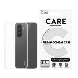 CARE BY PANZERGLASS Handyh&uuml;lle "Urban Combat Case f&uuml;r Samsung Galaxy A56 5G", transparent, Samsung Galaxy A56 5G, H&uuml;llen, Backcover, Schutzh&uuml;lle, Handyschutzh&uuml;lle, Case, Schutzcase, sto&szlig;fest, Handyh&uuml;lle