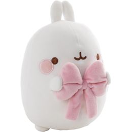 Kuscheltier Nici "MOLANG mit Schleife, 48cm", wei&szlig;, Pl&uuml;schfiguren, KinderB:32cm H:48cm L:25cm, Polyester, Kuscheltier, mit Schleife, B:32cm H:48cm L:25cm