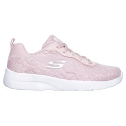 Sneaker Skechers "Dynamight 2.0 Homespun", Damen, Gr. 40, rosa, Textil, Schuhe Sneaker, Trainingsschuh, Laufschuh, Schn&uuml;rschuh mit gepolstertem Schaftrand
