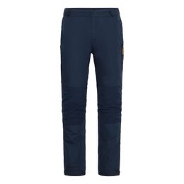 Trekkinghose North Bend "Trekkinghose NBWim M", Herren, Gr. XXXL, N-Gr, blau (navy blazer), Obermaterial: 65% Polyester PES. 35% Baumwolle CO., unifarben, regular fit normal, Hosen Trekkinghose